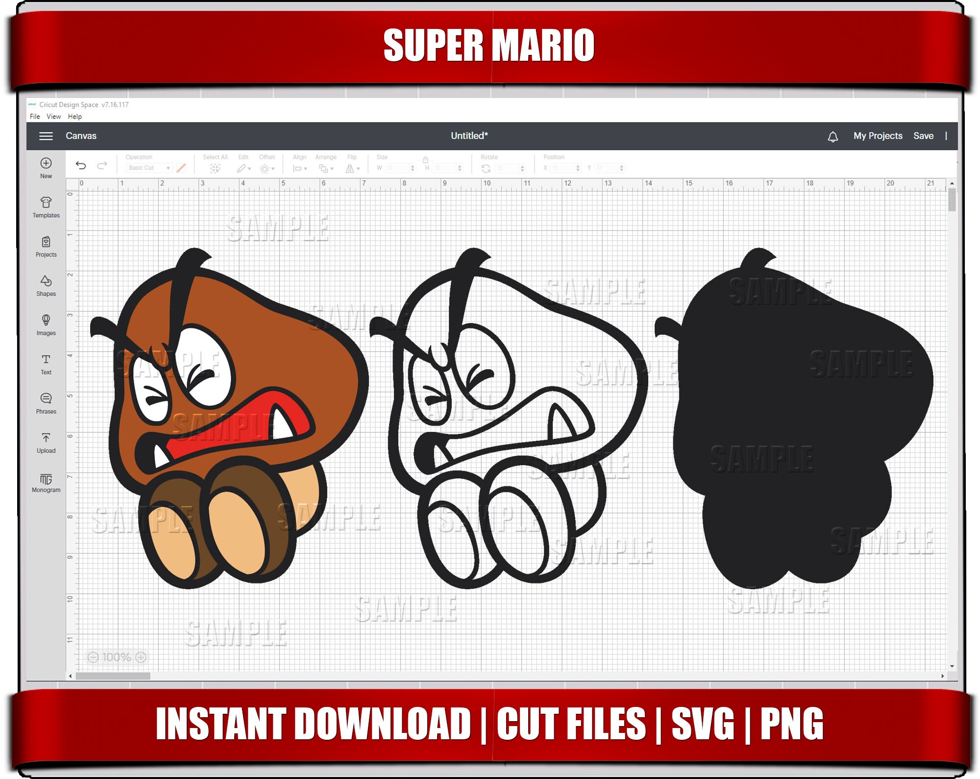 Mario Svg Goomba Svg Clipart Luigi Svg Mario Birthday Png - Etsy Australia