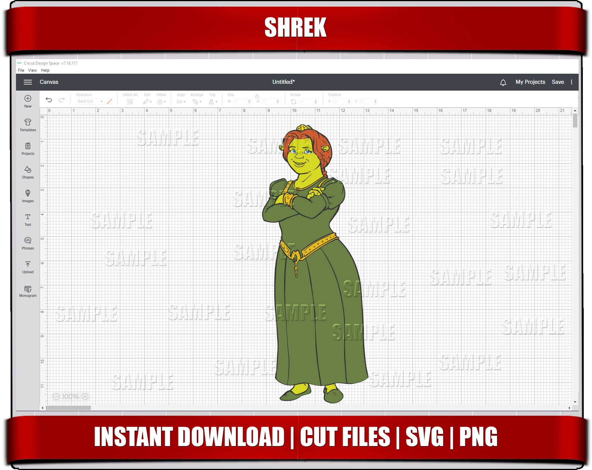 Shrek SVG, PNG Clipart, Cut Files (digital Download) - Etsy