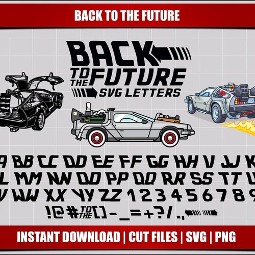 Back to the Future SVG - Etsy