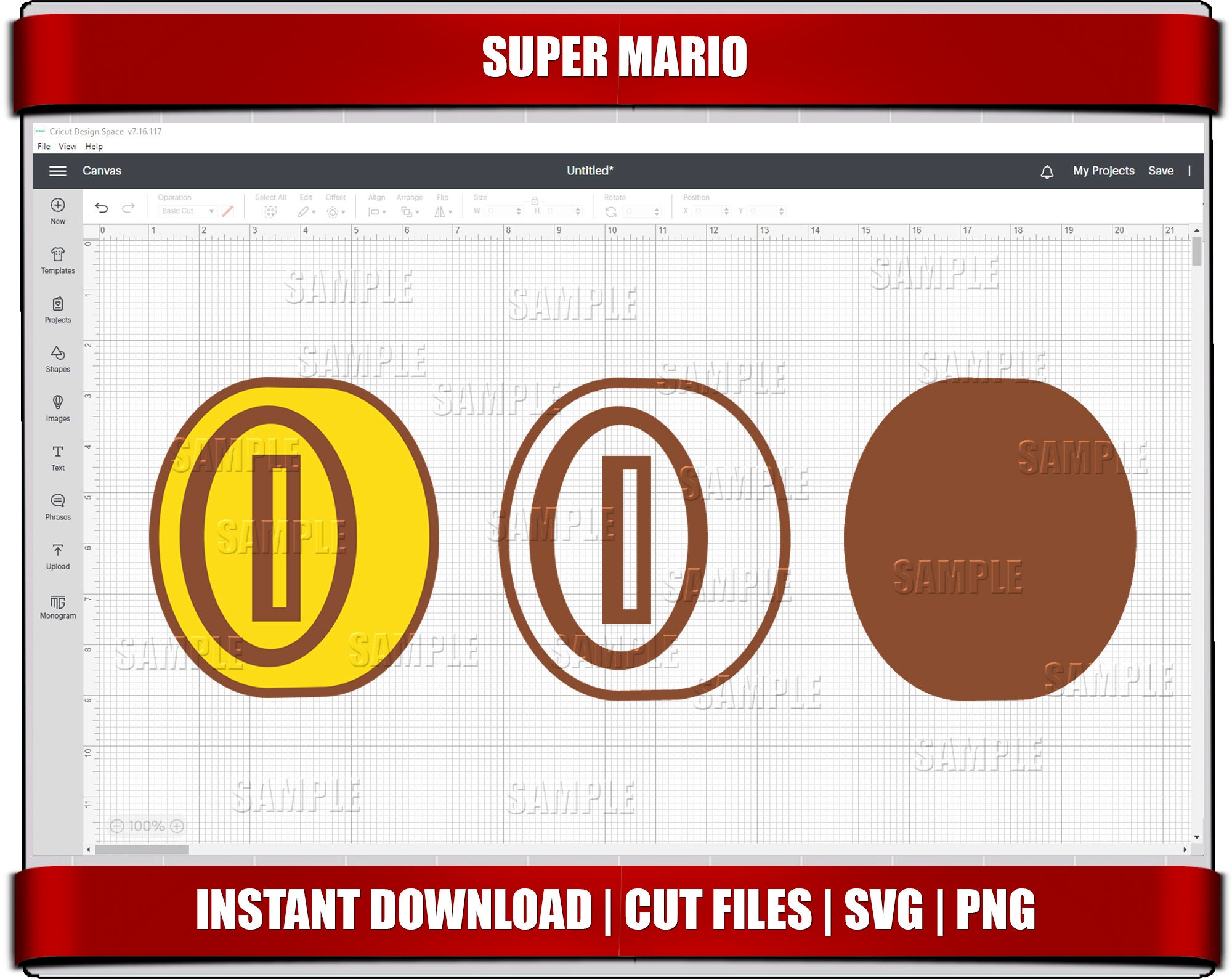 Mario Svg Coin Svg Png Clipart Luigi Svg Mario Birthday Svg - Etsy Canada