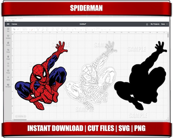 Spiderman Svg Instant Download Spiderman for Cricut Svg - Etsy