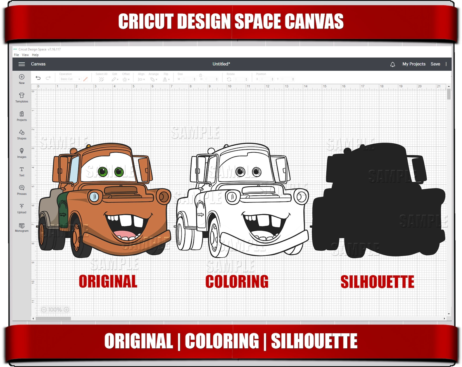 Tow Mater Svg Cars Svg Png Clipart Lighting Mcqueen Instant - Etsy Canada