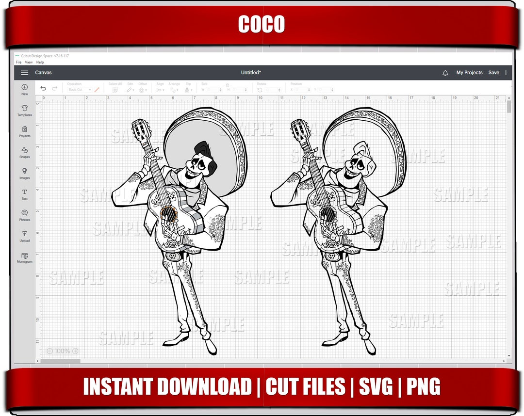 Coco Svg, Coco Clipart, Coco Birthday Party Svg, Dante Svg, Instant Download, for Cricut ...