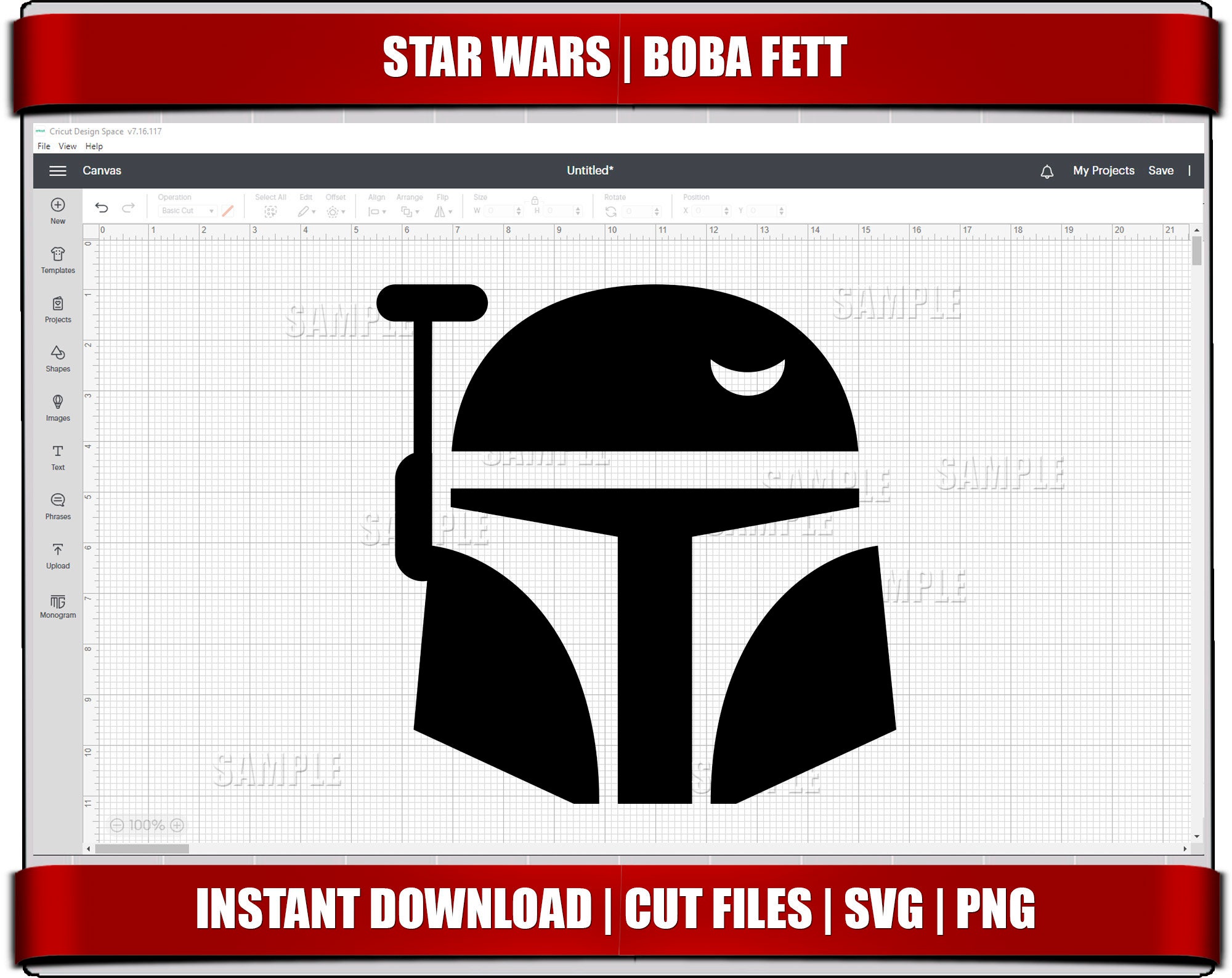 Boba Fett Svg Star Wars Svg Star Wars Boba Fett Png Clipart - Etsy ...