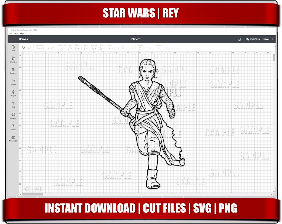 Rey Svg Star Wars Svg Star Wars Clipart Png Digital Star - Etsy UK