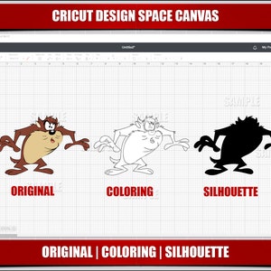 Tazmania SVG, PNG Clipart, Cricut & Silhouette Cut Files (digital ...