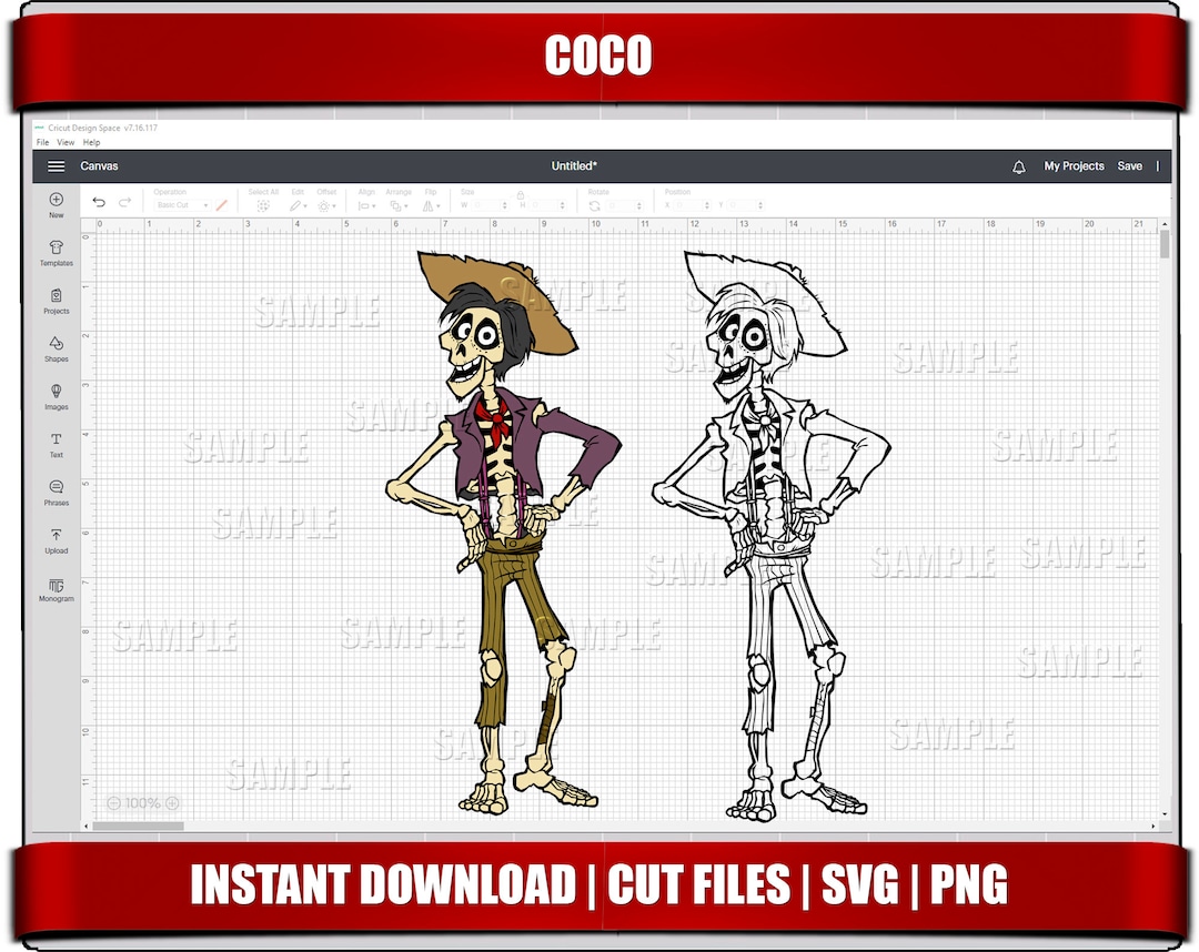 Coco Svg, Coco Clipart, Coco Birthday Party Svg, Dante Svg, Instant Download, for Cricut ...