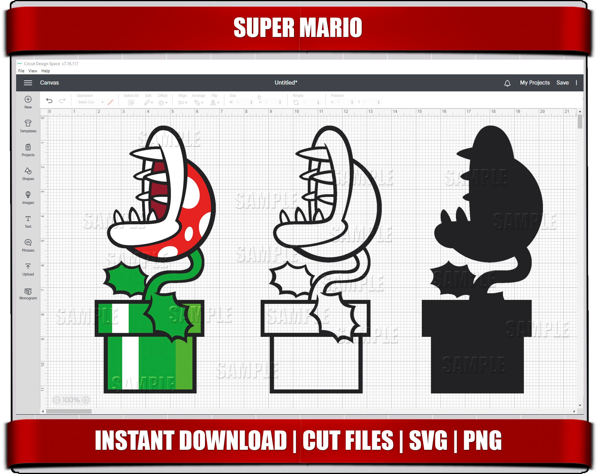 Mario svg mario png clipart luigi svg mario cumpleaños svg - Etsy España