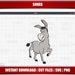 Donkey Svg, Donkey Png Clipart, Shrek Birthday Svg for Cricut ...