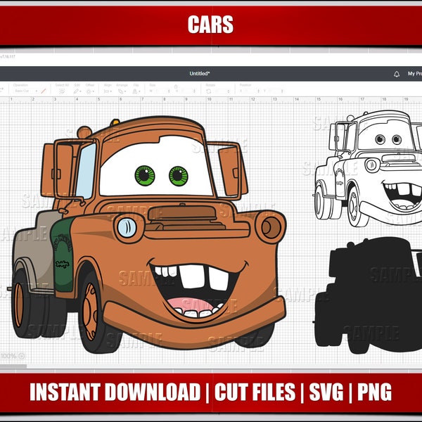 Tow Mater Eyes and Mouth Printable - Etsy
