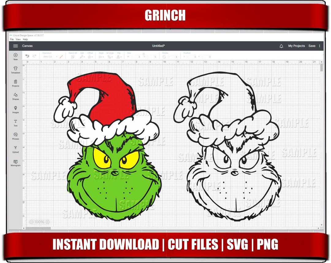 Grinch Svg, Christmas Svg, Grinch Clipart, Grinch Png, Svg for Cricut ...