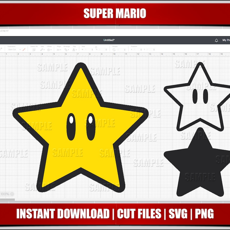 Super Mario Decal - Etsy