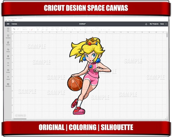 Princess Peach Basketball