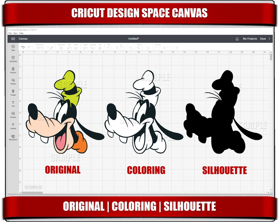 Goofy SVG, Mickey Mouse Clipart, Cricut Cut Files (digital Download) - Etsy