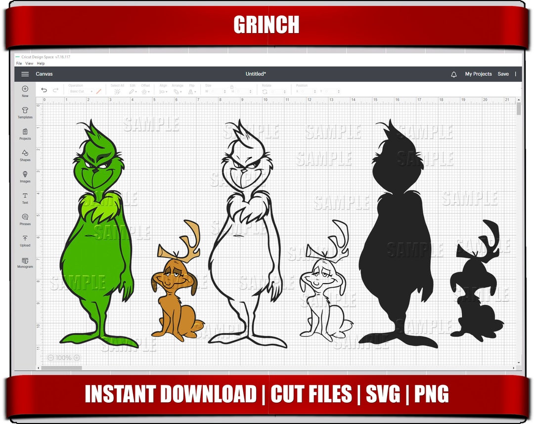 Grinch Svg, Christmas Svg, Grinch Clipart, Grinch Png, Svg for Cricut ...
