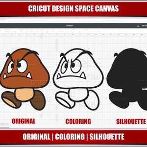 Mario Svg, Goomba Svg Clipart, Luigi Svg Mario Birthday Png Svg for ...