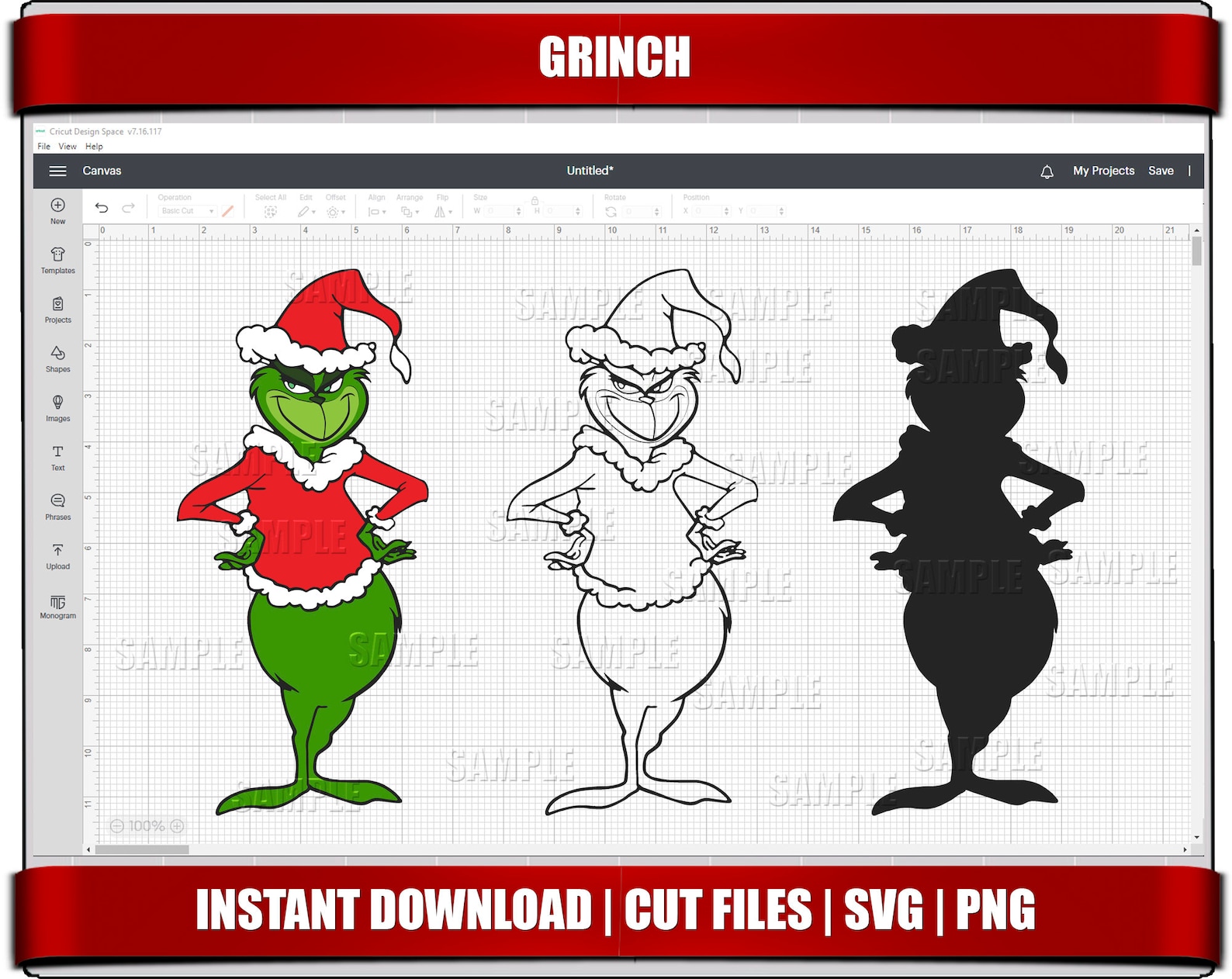 Grinch Svg, Christmas Svg, Grinch Clipart, Grinch Png, Svg for Cricut ...