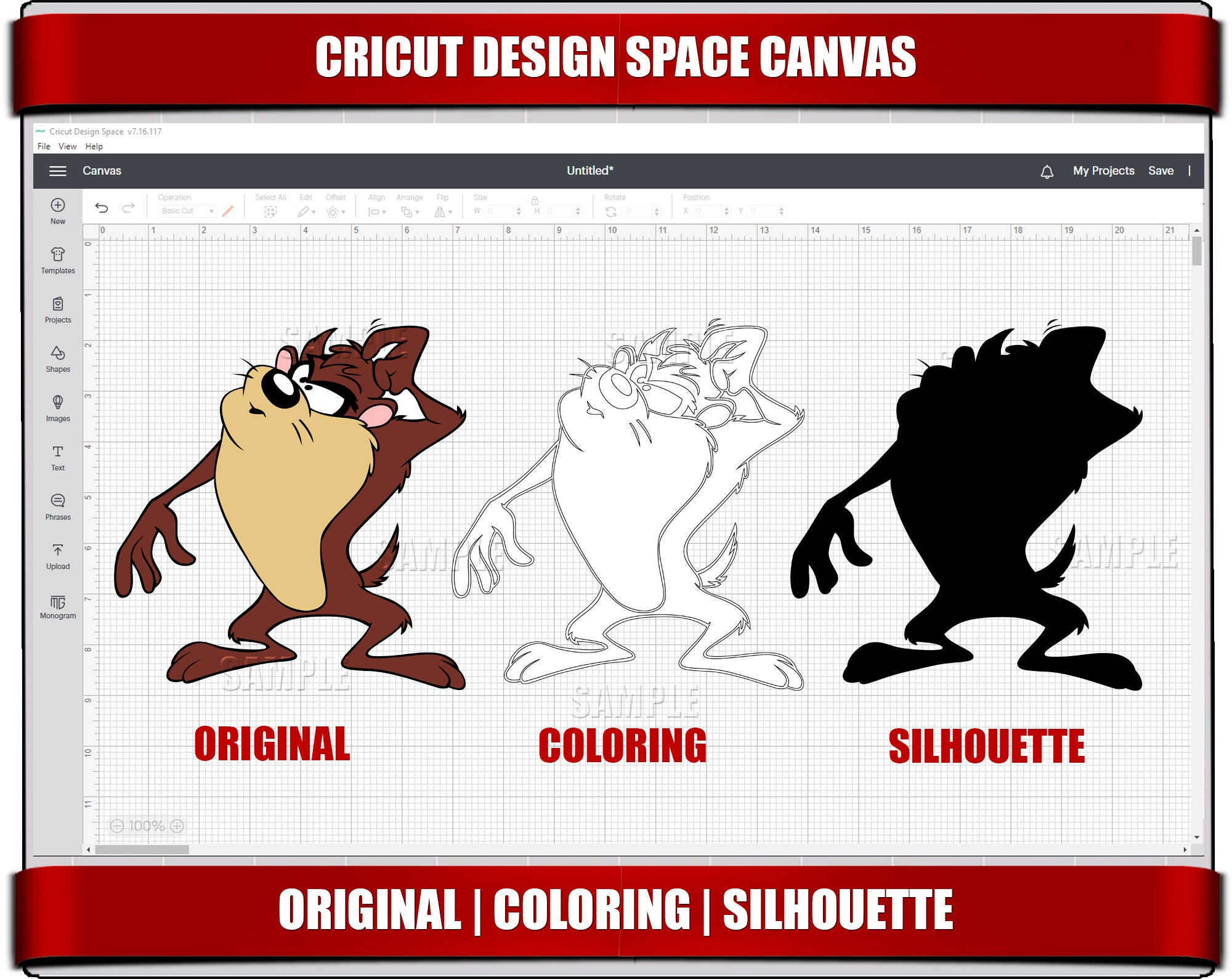 Taz Svg, Tazmania Svg, Taz Mania Svg, Clipart, Cricut Cut Files ...