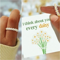 Daisy Rings - Etsy