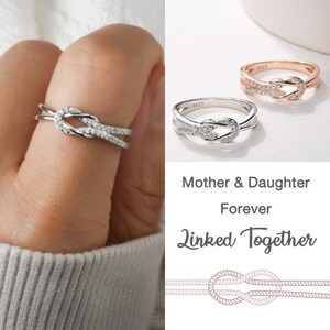 Mother Daughter Ring - Etsy