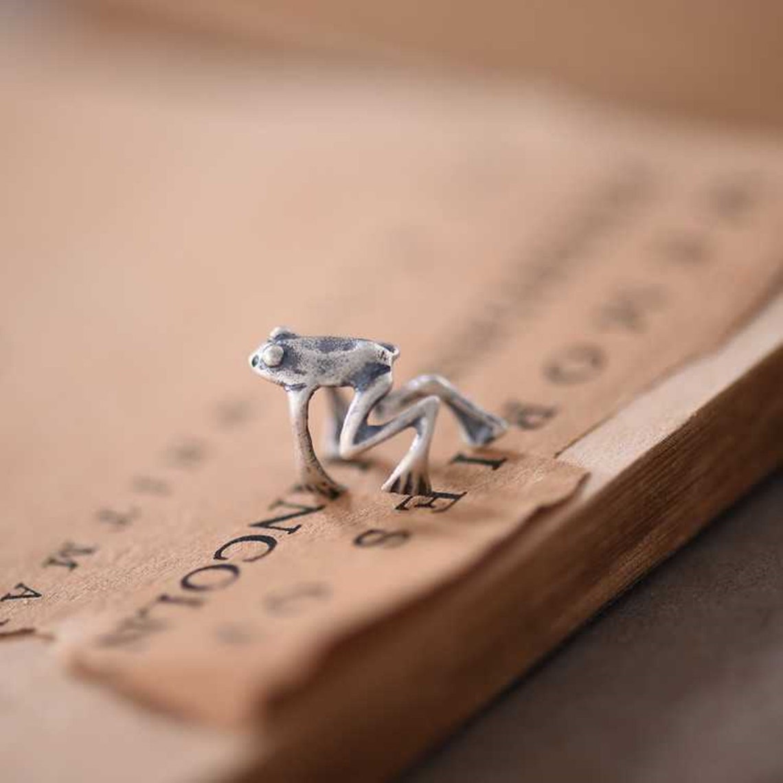 Sterling Silver Frog Ear Cuff Frog Clip Wrap Earrings Animal - Etsy