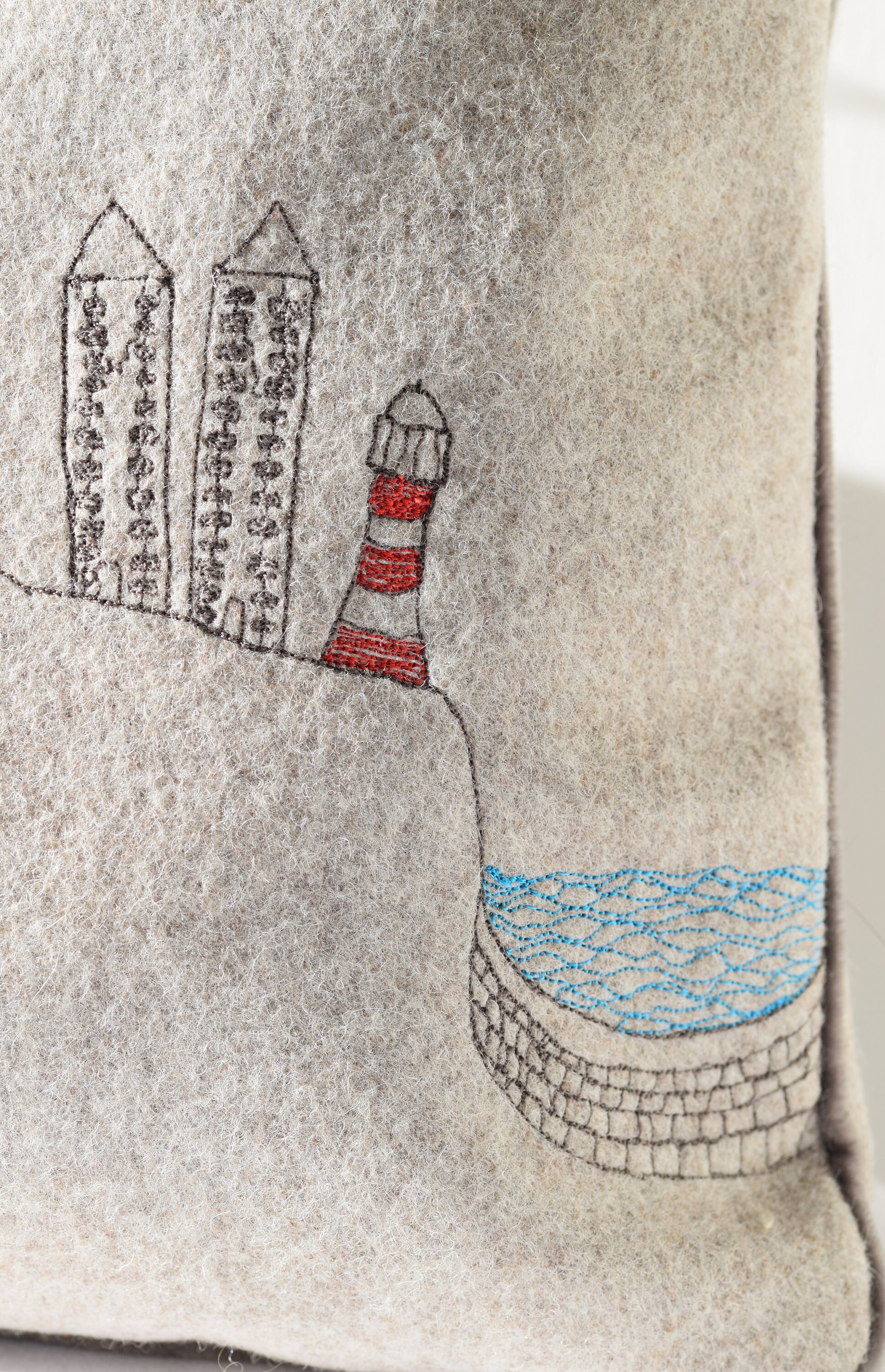 Embroidered Devon Landmarks Cushion. Please Click Here to | Etsy