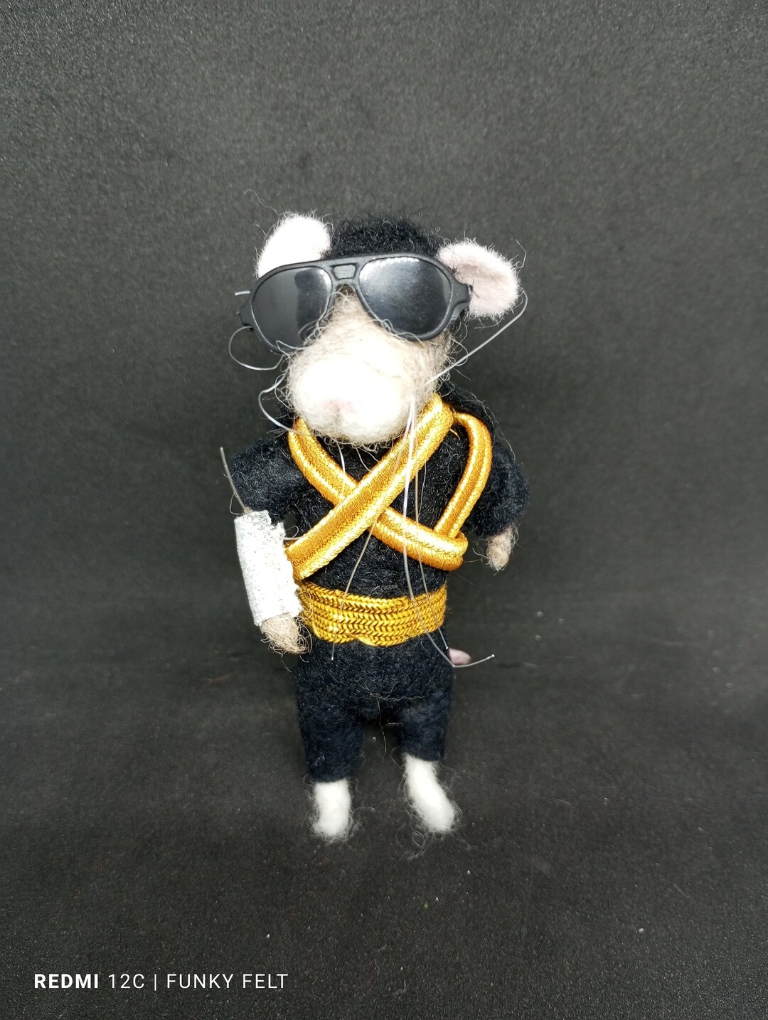 Needle Felted Michael Jackson Mouse - Etsy