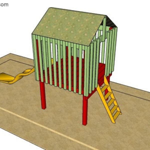Kids Fort Build Plans - Etsy