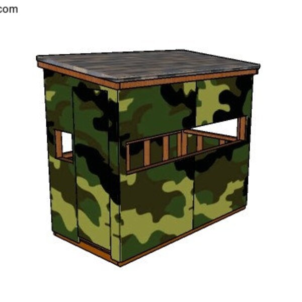 Deer Blind Plans - Etsy