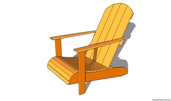 Adirondack Chair Plans / Muskoka Chair | Etsy