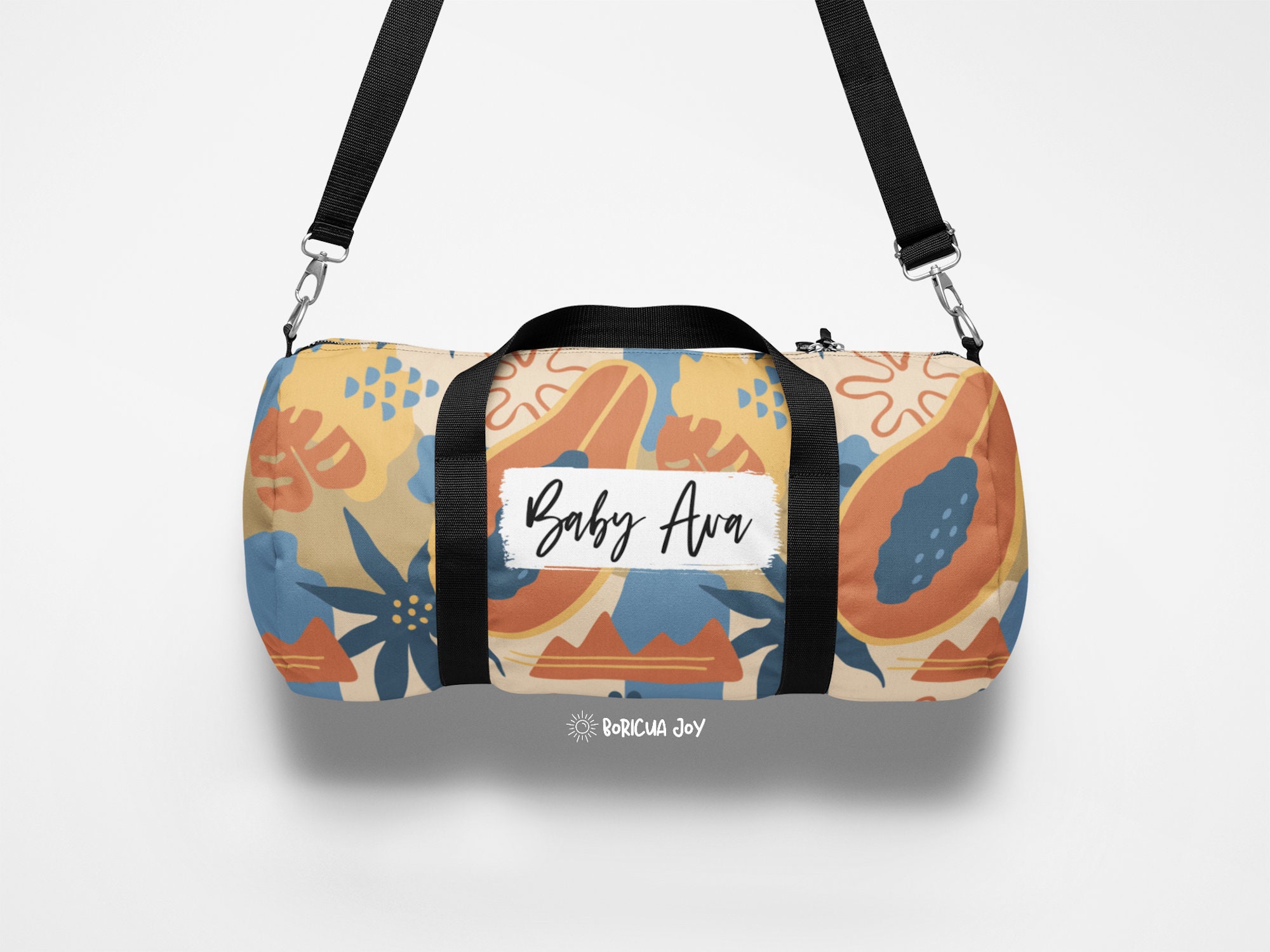 CUSTOM Papaya Dulce Duffle Bag Personalized - Etsy España