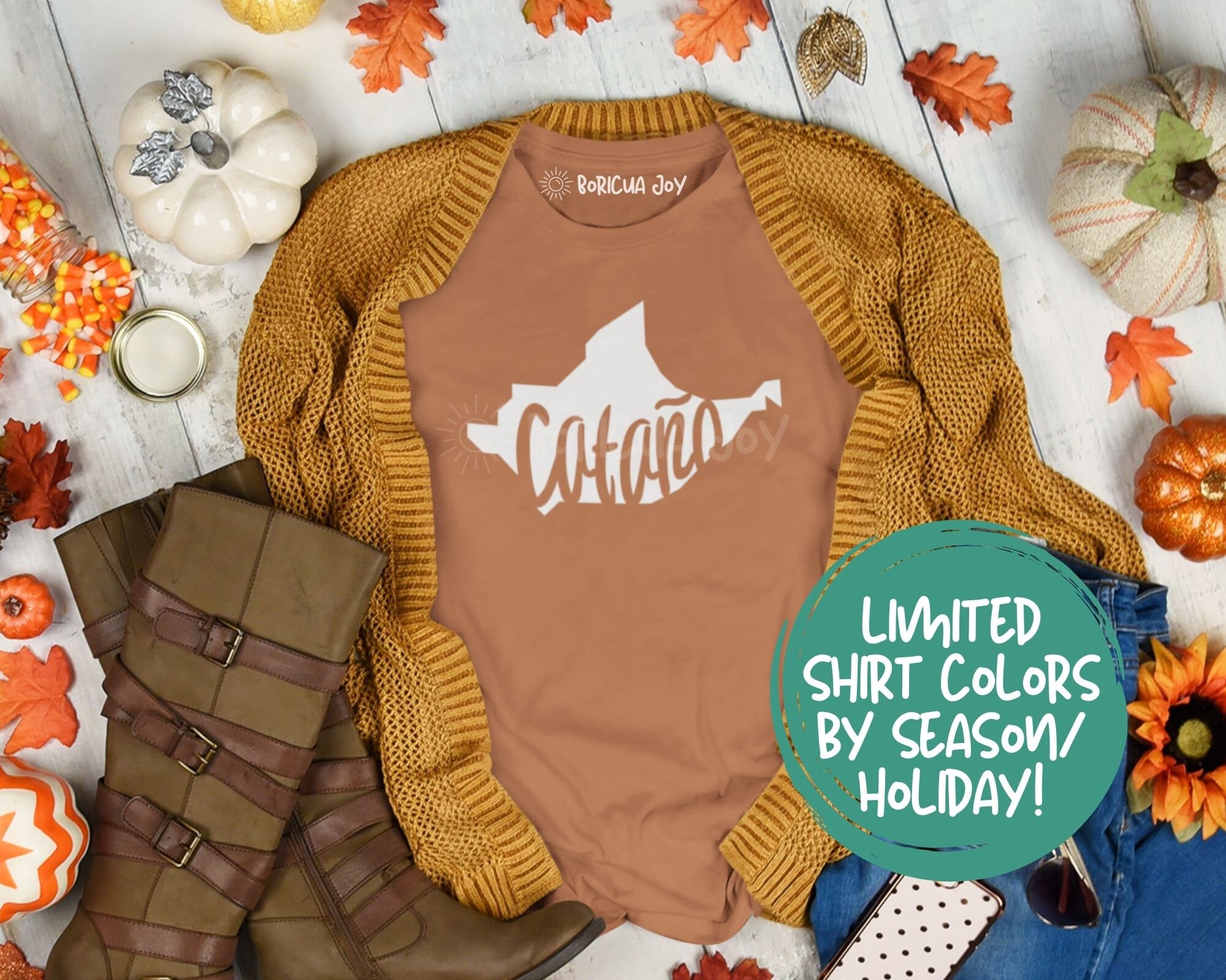 CUSTOM Puerto Rico PUEBLO Shirt Unisex Cotton T-Shirt Gift - Etsy España