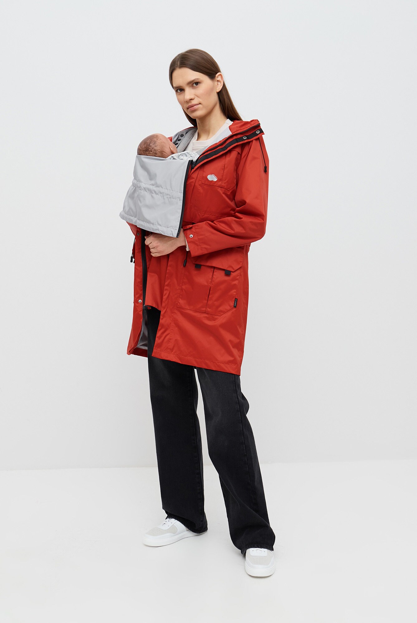 Mommy Jacket Mom's Raincoat Stylish Carrying Coat - Etsy