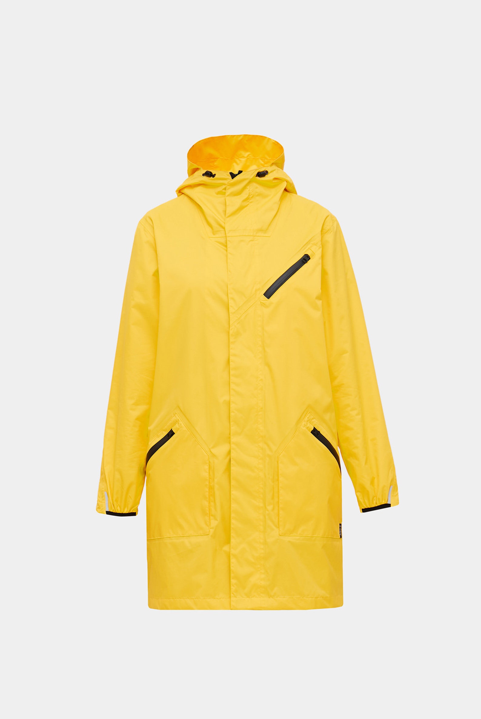 Yellow Raincoat Women, Yellow Rain Jacket, Waterproof Raincoat Hooded ...