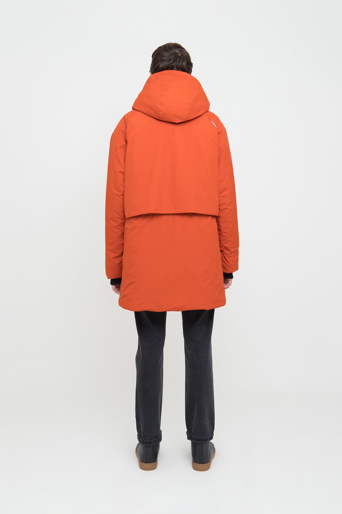 Winter Down Parka With an Adjustable Hood With Storm Cuffs - Etsy