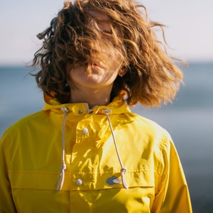 Yellow Raincoat Women Yellow Rain Jacket Waterproof Raincoat | Etsy