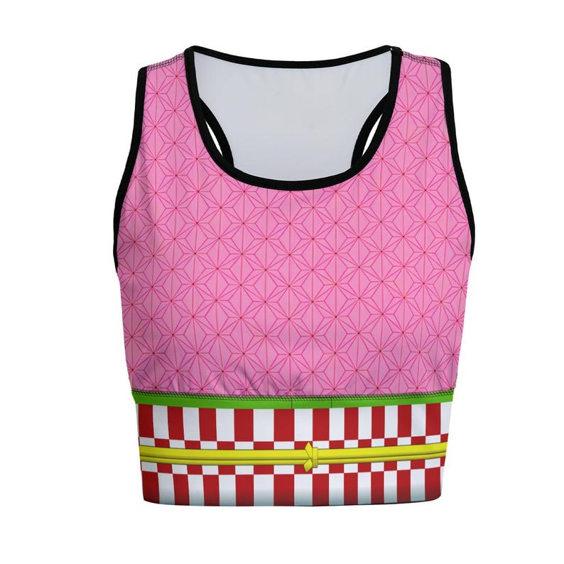 Nezuko Slayer of Demons Anime Women's Sports Bra Gym - Etsy