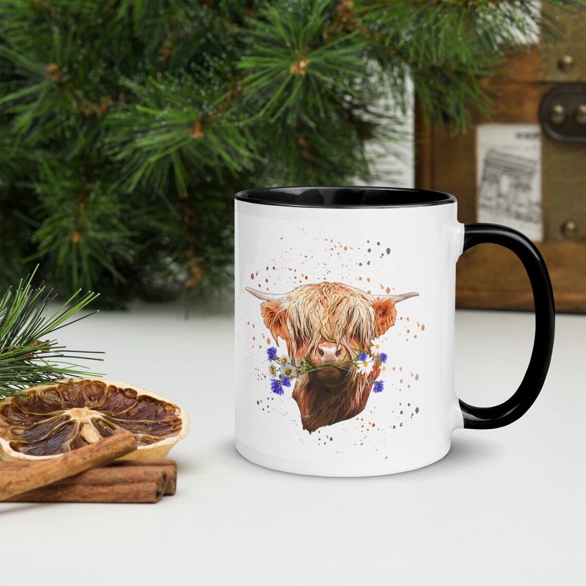 Highland Cow Mug Highland Cow Cup Highland Cow With - Etsy Sweden