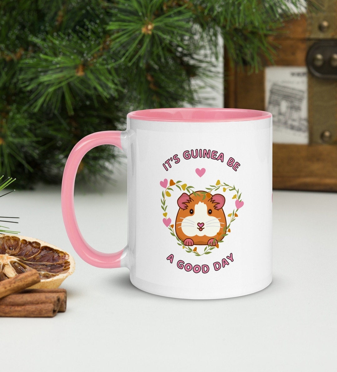 Guinea Pig Mug - It's Guinea Be a Good Day - Funny Guinea Pig Gift Good ...