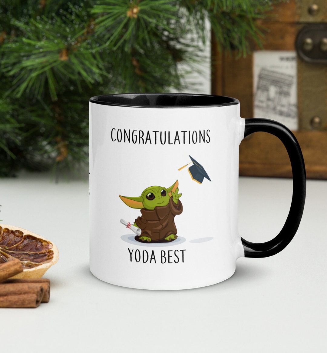 Graduation Mug 2025 - Congratulations Yoda Best - Student Gift ...