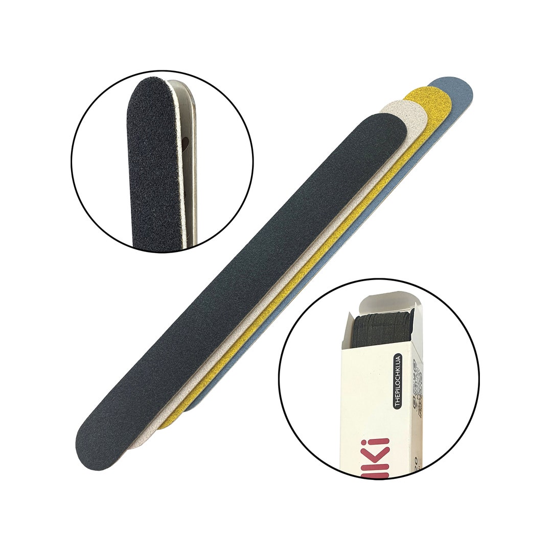50 Pcs Disposable 180 Mm Straight Nail Files for Personalised Metal ...