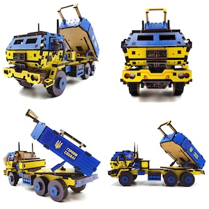 3D Wooden Himars Artillery System, Puzzles for Adults, Military Combat ...