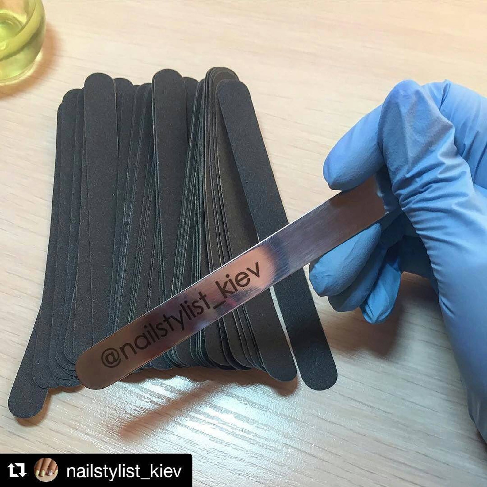 50 Pcs Disposable 180 Mm Straight Nail Files for Personalised | Etsy