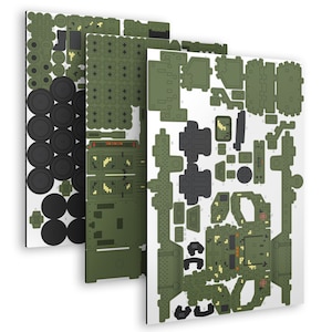 3D Wooden Himars Artillery System, Puzzles for Adults, Military Combat ...