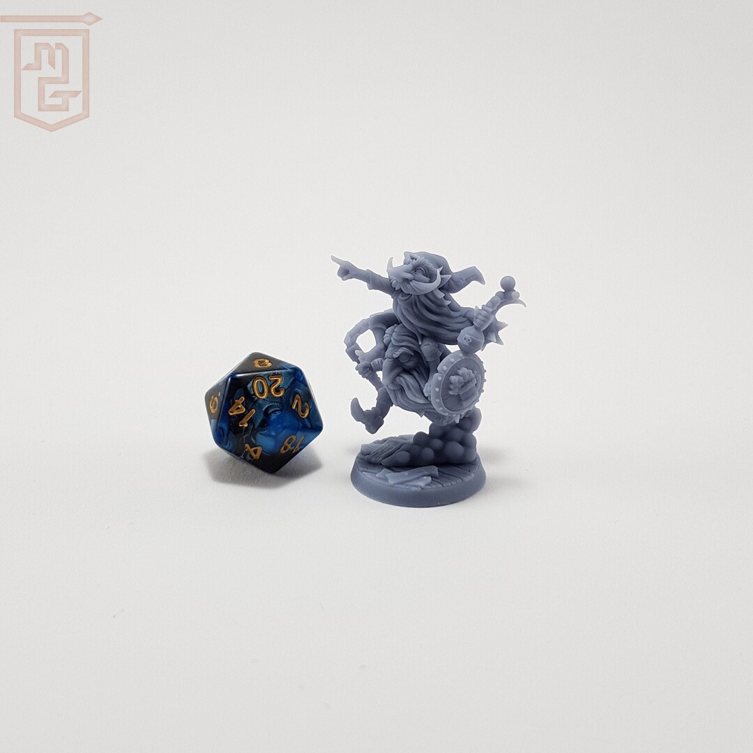 Ginsh & Gnosh the Two Crazy Gnomes Resin Miniature Trouble - Etsy