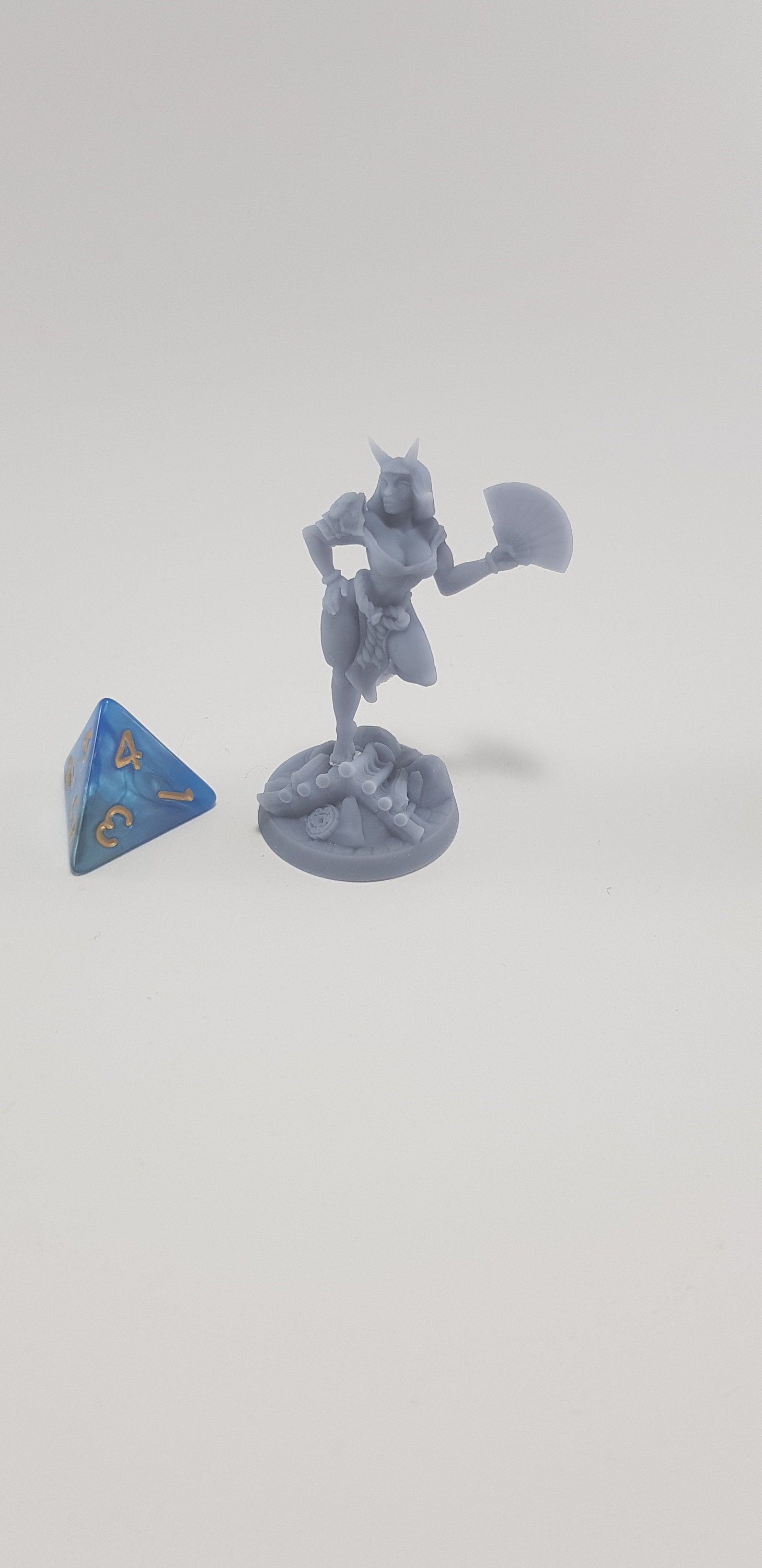 Tsuki Oni Orc Pinup Resin Miniature by Artisan Guild for | Etsy