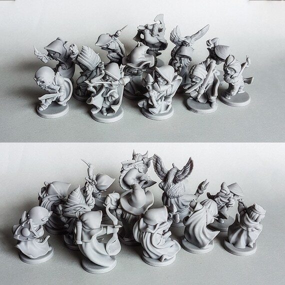 Miniature Toys Toys Toys & Games Chibi Male Fighter Miniature etna.com.pe