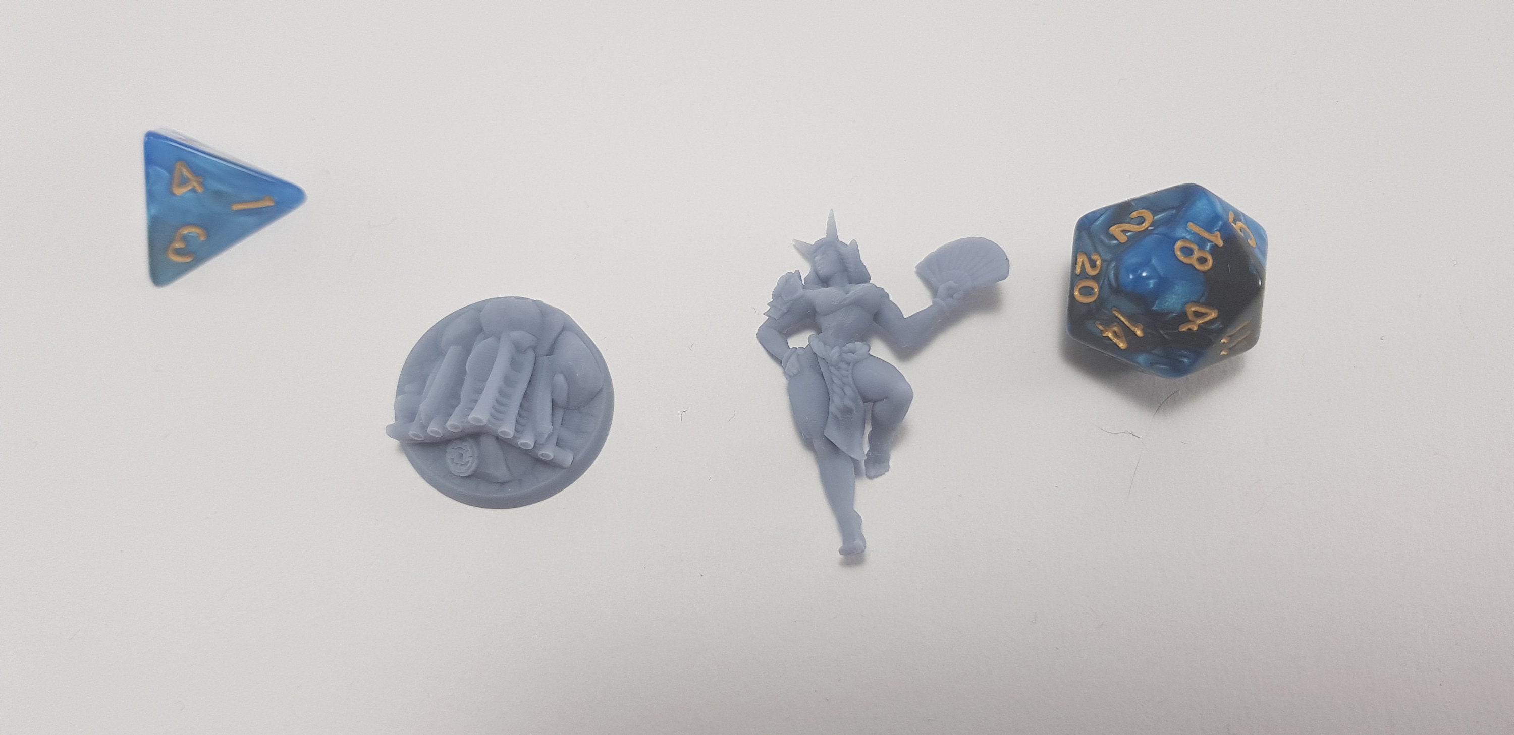 Tsuki Oni Orc Pinup Resin Miniature by Artisan Guild for | Etsy