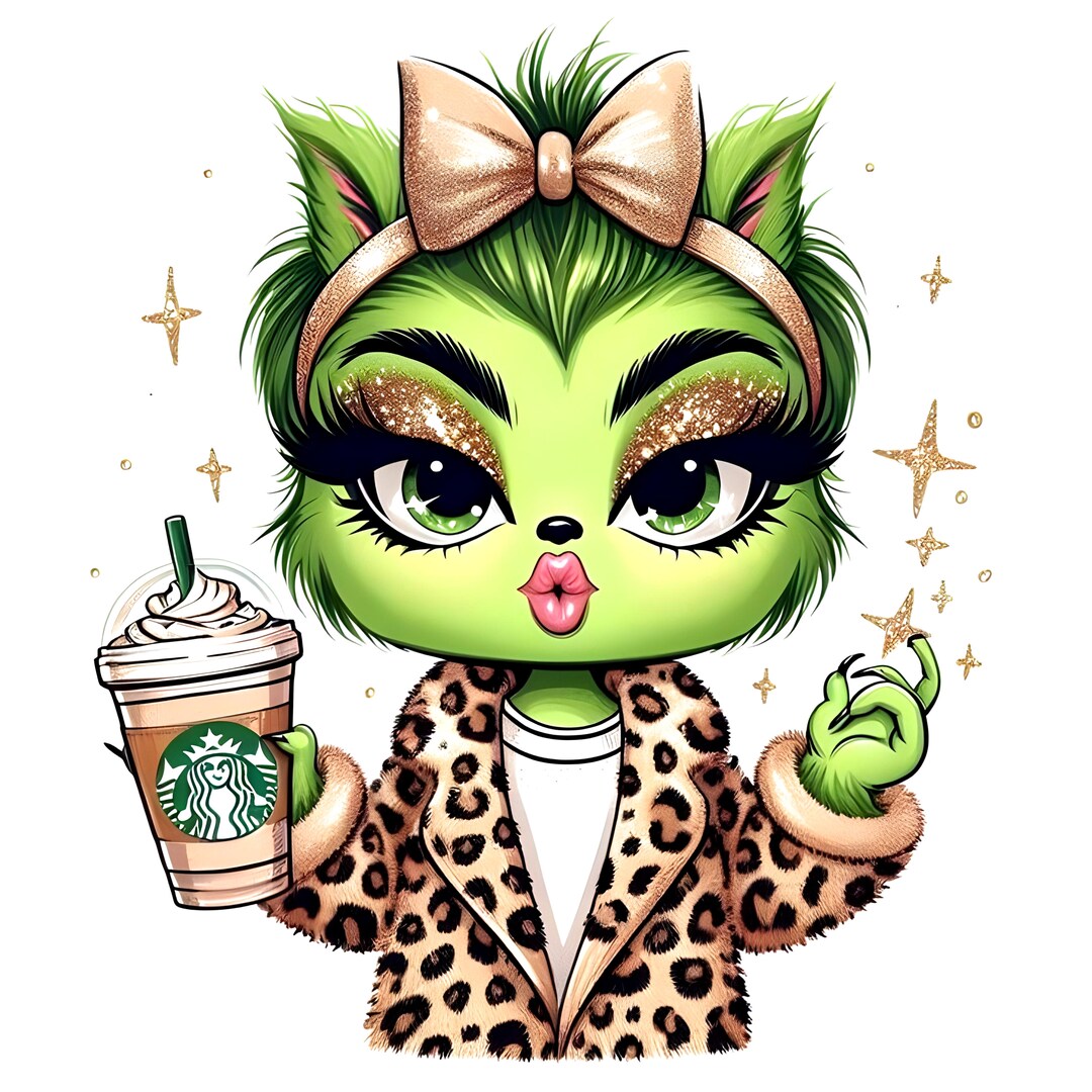 Grinch Baby Girl DTF Transfer Ready to Press DTF Print Heat - Etsy