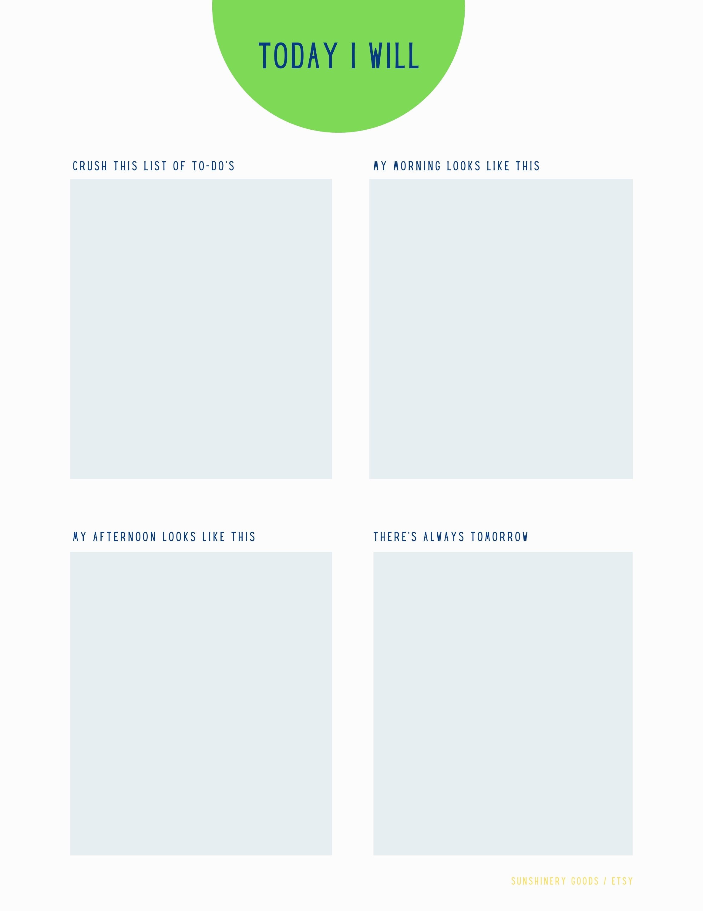 Day Planner - This Printable Daily Planner Lets You Organize Your Home ...